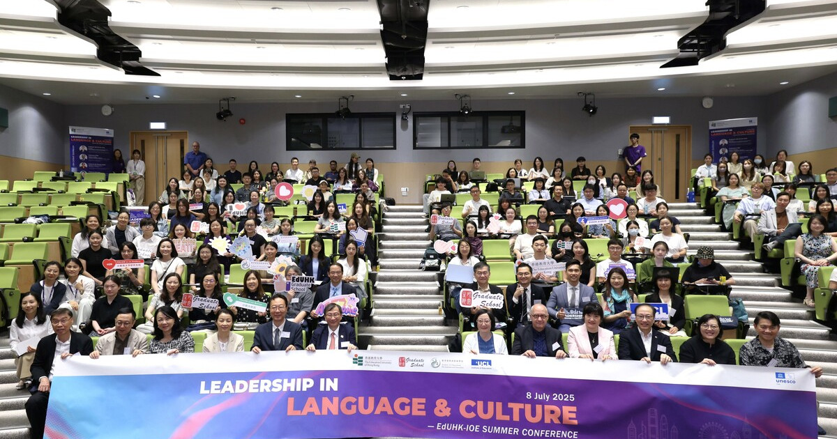 EdUHK and IOE Co-host Summer Conference on Leadership in Language and ...