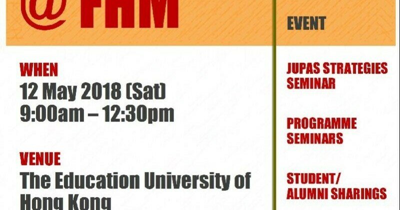 Information Day @ FHM 2018 | Events | Faculty of Humanities
