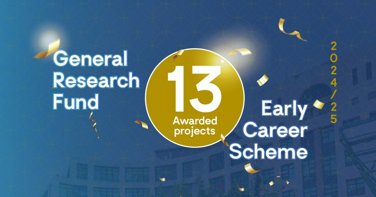 Continuing Success: FHM's High Achievement in RGC's Research Funding ...