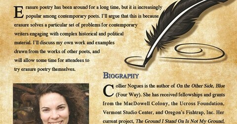 A Poetry Talk by Collier Nogues | 消息 | 文學及文化學系