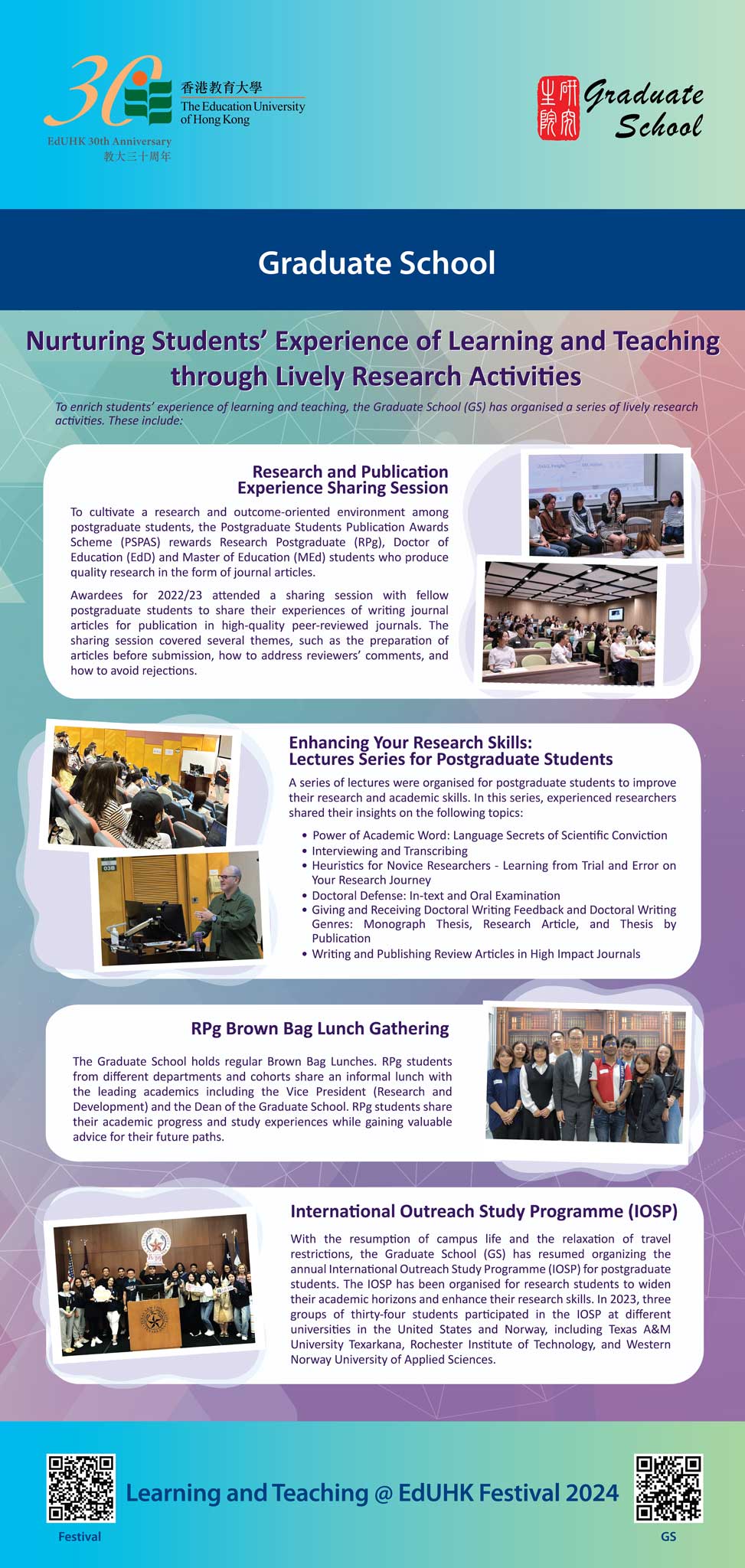 Learning & Teaching @ EdUHK Festival 2024