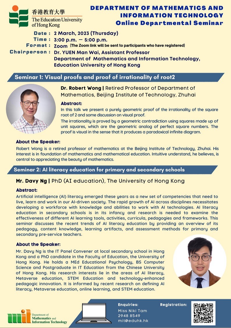 Events - Department of Mathematics and Information Technology