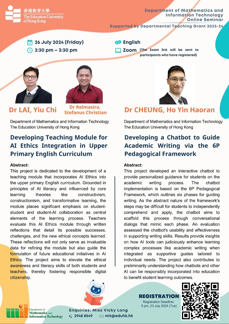 Events - Department of Mathematics and Information Technology