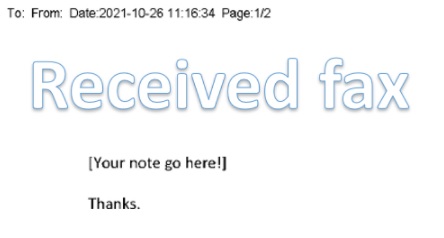 Email-to-Fax Service | OCIO