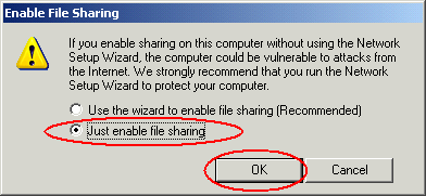 FAQ: How to share files in Windows XP (Simple File Sharing)? | OCIO