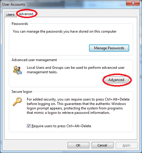 FAQ: How to create user account in Windows? | OCIO