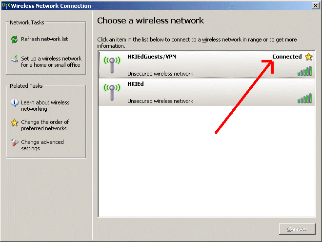 Wireless Connection setup procedures for Guests and Visitors (Windows ...